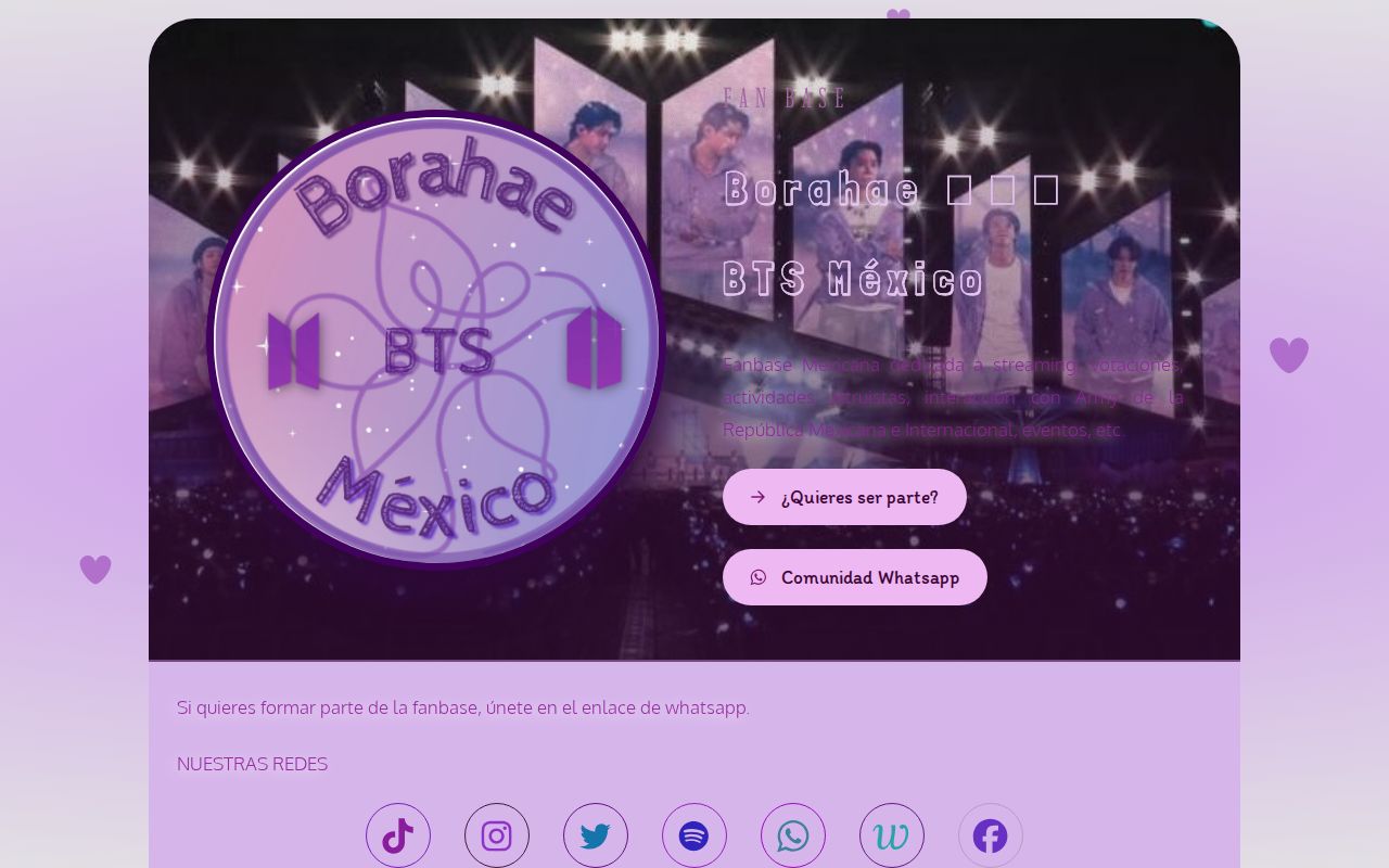 Borahae BTS México